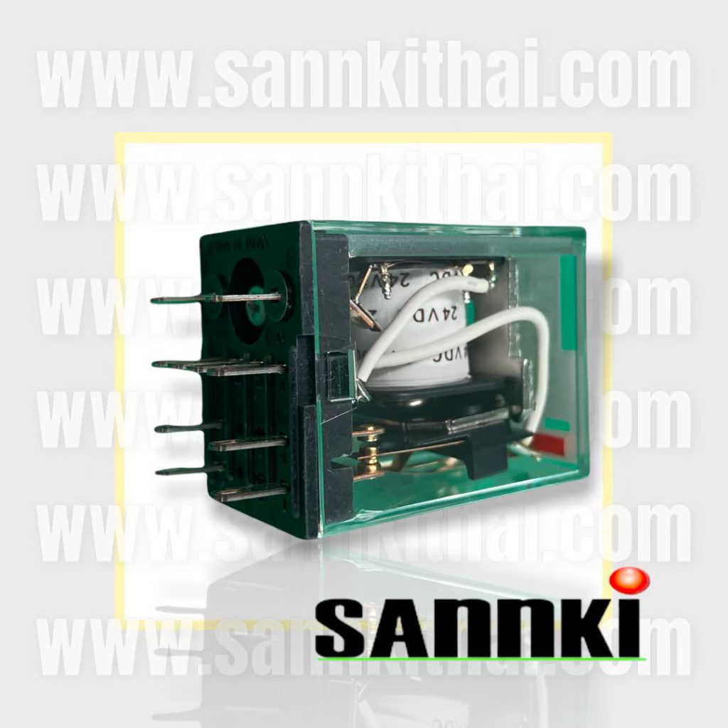 Relay omron MY2K 24 VDC 10 ขา / 24530006.04 / SANNKI CONPART